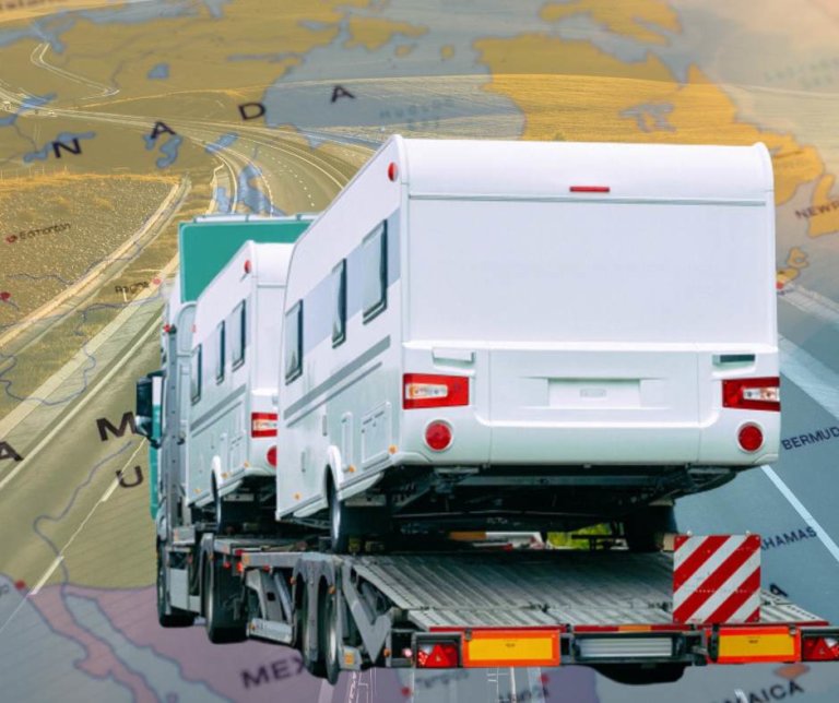 Flatbed RV Shipping Solutions for Oversized Mobile Homes